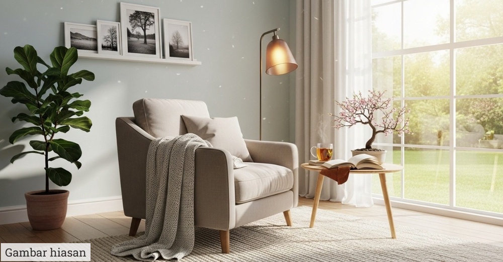 “Slow Corner”, Cipta Sudut Tenang Untuk Berehat Di Rumah