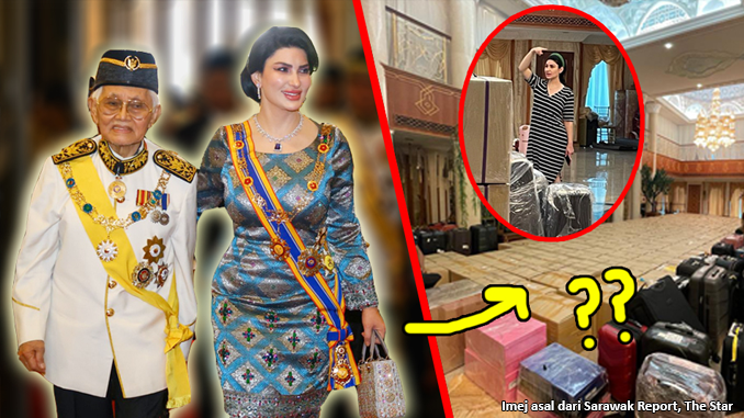 Cerita di sebalik gambar viral isteri Taib Mahmud dan dakwaan rasuah keluarganya