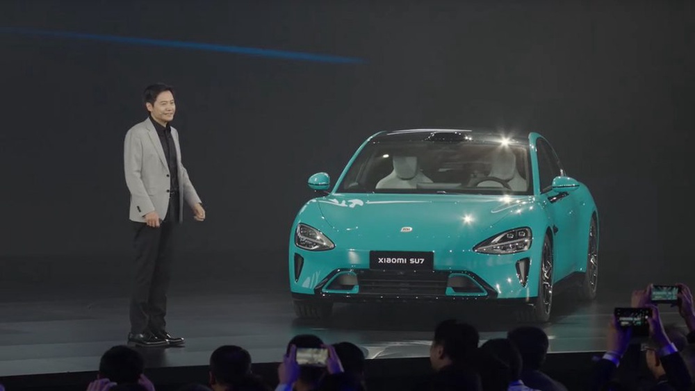 Xiaomi SU7 is a Porsche Taycan challenger with up to 664hp, 265km/h top ...