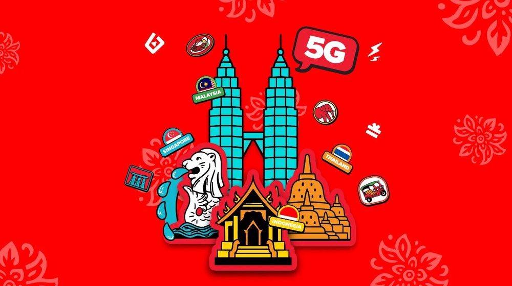 Hotlink Travel SIM offers “Unlimited” 5G data in 4 countries from RM35