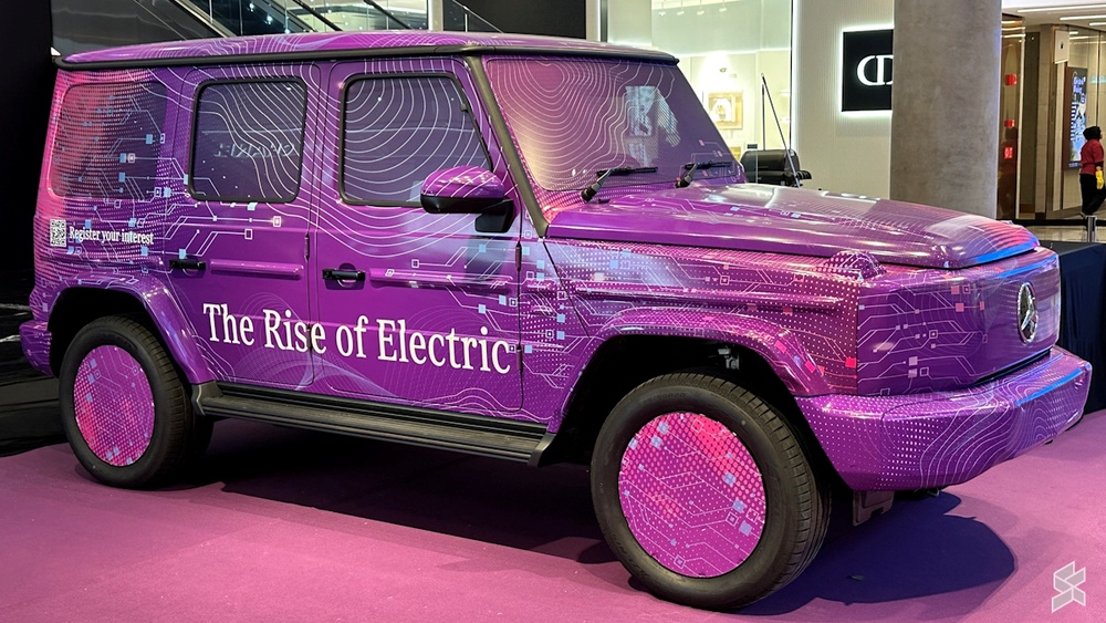 Mercedes-Benz G-Class EV is making its first appearance in Malaysia at ...