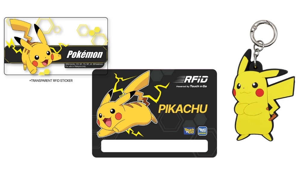 Touch ‘n Go launches Pokemon NFC-enabled TNG Charms and RFID Tag