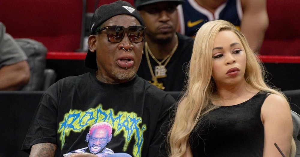 Dennis Rodman Debuts Huge Face Tattoo of His Girlfriend's Face