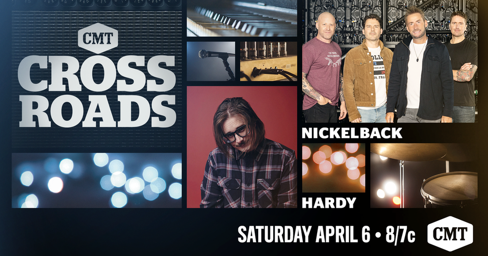 Nickelback and HARDY Teaming up For 'CMT Crossroads'
