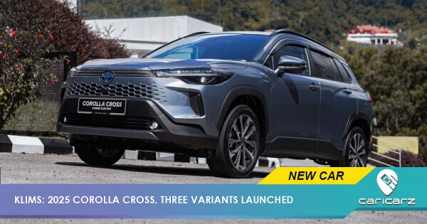 Launched: CKD 2025 Toyota Corolla Cross Facelift – Three Variants From ...