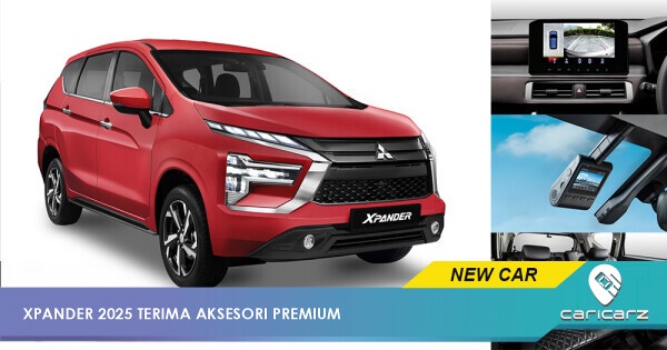 Varian Asas Mitsubishi Xpander 2025 Kini Dilengkapi Ciri Premium – Terhad 200 Unit, Dari RM104K