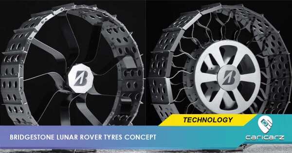 Bridgestone Develops New Concept Metal Tyres For Future Moon Rovers