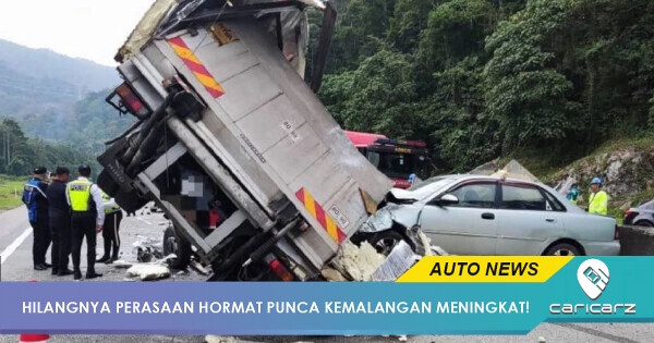 Terhakis Perasaan Hormat, Tidak Hormati Undang-Undang Jalan Raya Punca ...