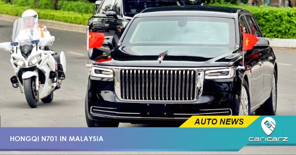 Beast from the East: China’s Hongqi N701 Rolls Into Malaysia