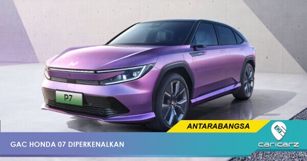 GAC Honda P7 Diperkenalkan Di China – Dari RM130K