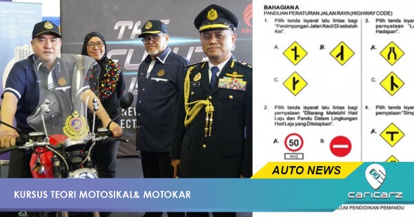 JPJ Bakal Satukan Modul Kursus Teori Motosikal & Motokar