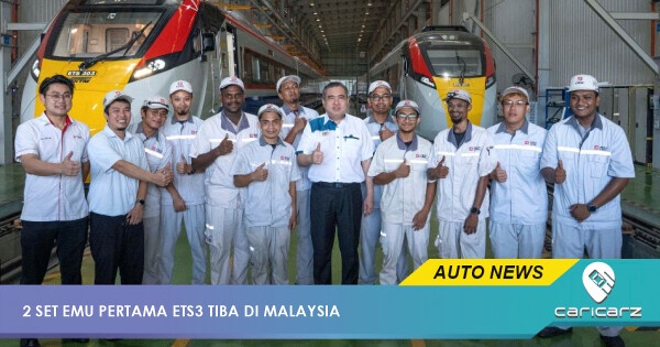 MoT: 2 Set ETS3 Dah Sampai, Bakal Beroperasi Ogos 2025