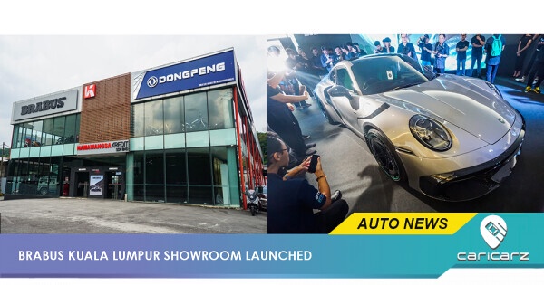 Brabus KL Showroom Opens – 1-of-25 Porsche Brabus 900 Rocket R Shown