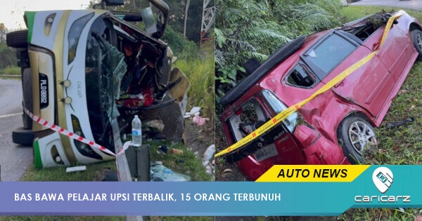 Kemalangan Bas UPSI Terbalik: Setakat Ini 15 Orang Terbunuh, PM Ucap Takziah