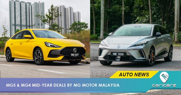 Special Mid-Year Deals from MG Motor Malaysia for MG5 & MG4