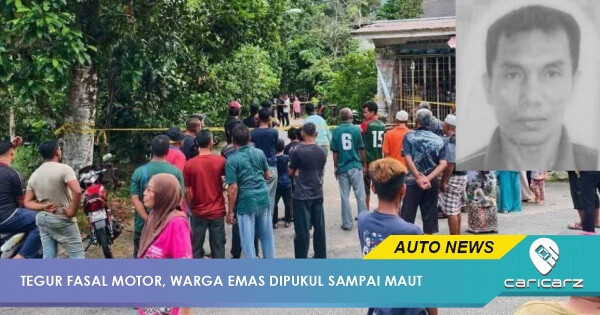 Tegur Fasal Motor Banyak Kali, Warga Emas Maut Dipukul Dengan Cota Besi
