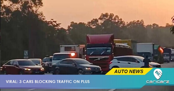 Police Investigating Viral Video Of Cars Blocking Traffic On PLUS Highway