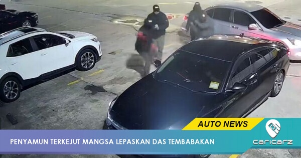 4 Penyamun Bersenjata Parang Tak Jadi Samun, Mangsa Lepaskan Das Tembakan