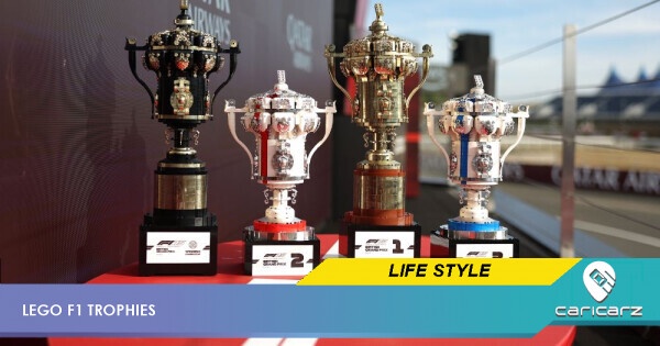 Lego Trophies Take the Podium at F1 British Grand Prix