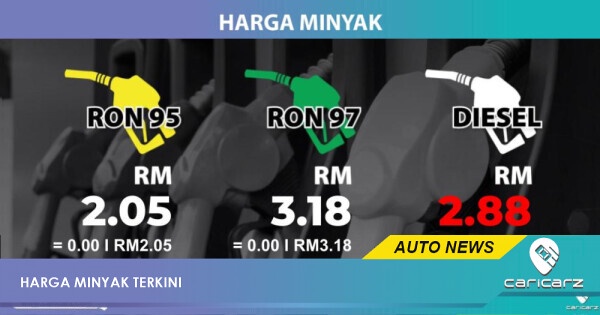 Harga Minyak Naik, Diesel Lebih Mahal Bermula 10 Julai