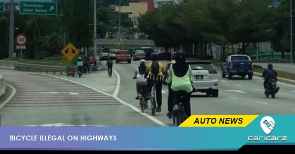 PDRM: Bicycle Use on Highways is Illegal