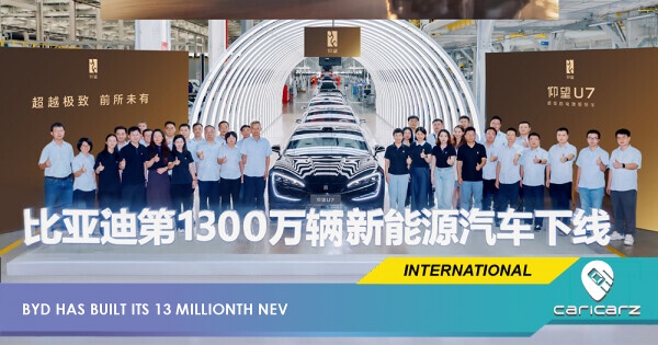 BYD Achieves 13 Million New Energy Vehicle Production Milestone