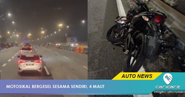 Tragedi Subuh: 4 Maut Angkara Motosikal Bergesel Sesama Sendiri