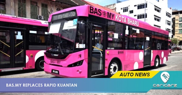 Bas.My Pink Bus Fleet Replaces Rapid Kuantan Starting Dec 16