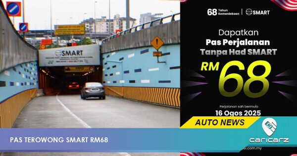 Lalu Terowong SMART Tanpa Had Dengan Pas Hanya RM68 Sempena Merdeka