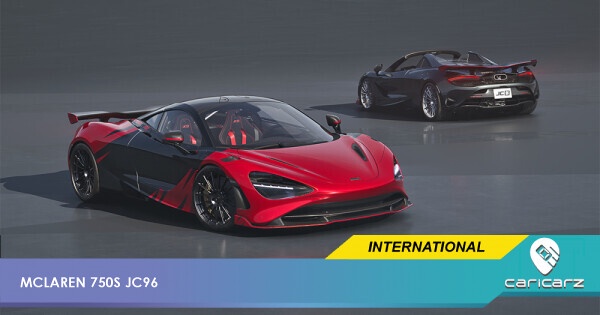 New McLaren 750S JC96 Special Celebrates A Unique McLaren F1 Racing ...