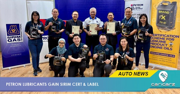 Petron Lubricants Gains SIRIM Certification & Label