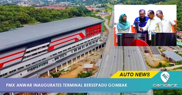 Prime Minister Anwar Ibrahim Inaugurates Terminal Bersepadu Gombak