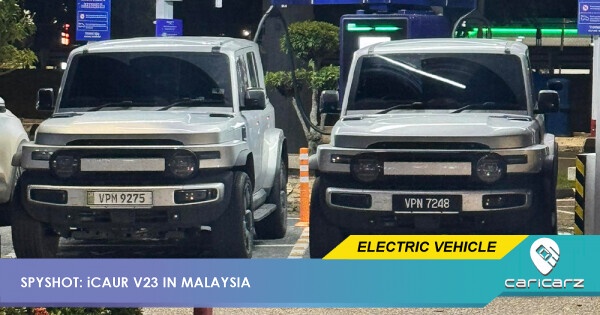 iCaur V23 EV SUVs Sighted In Malaysia – Launching Soon?