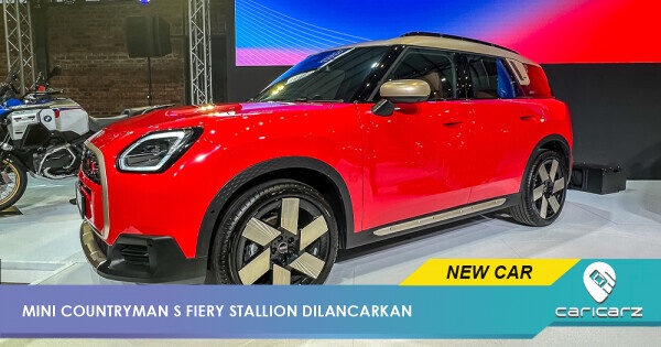 Edisi Khas 'Tahun Kuda': MINI Countryman S Fiery Stallion Kini Di ...
