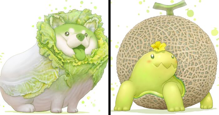 What If Animals Were Vegetables? Japanese Artist Answers That Question ...