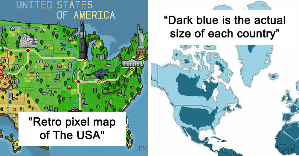 28 Unusual Maps People Shared On This Group That Might Change Your ...