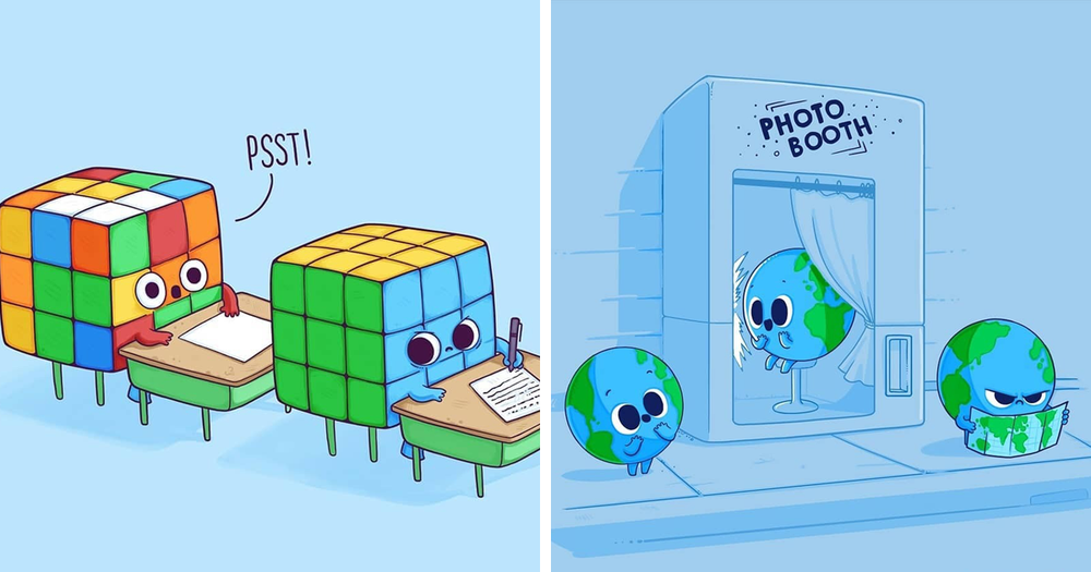 Artist Makes Witty And Quirky Inanimate Object Illustrations That Are ...