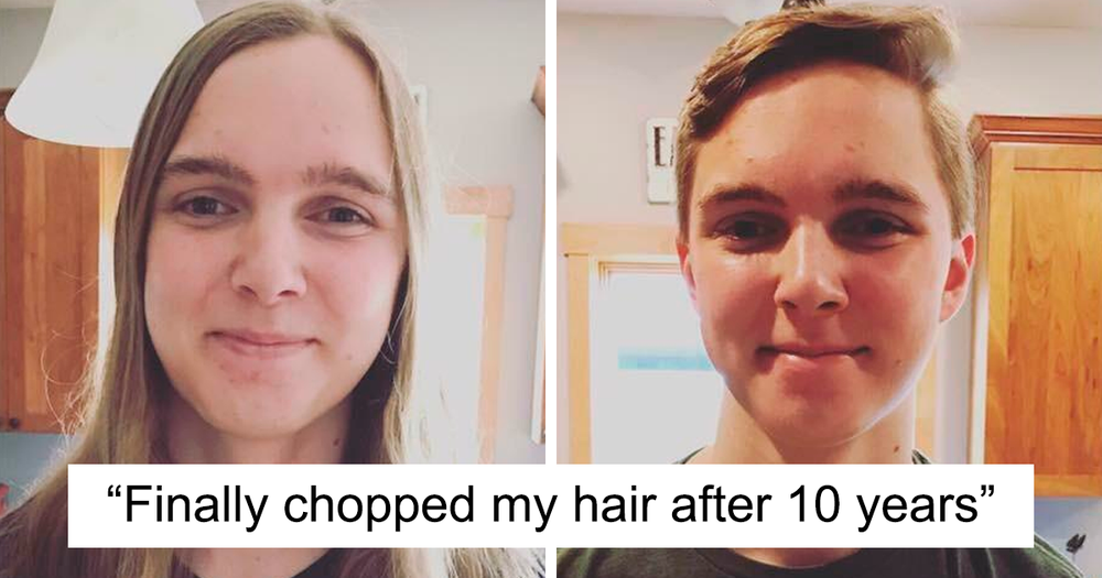 28 Men Who Had Their Long Hair Chopped Off In A Dramatic Transformation