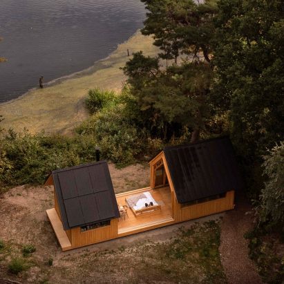 Video reveals reconfigurable cabin in Dutch national park