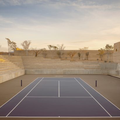 Eight tennis venues that serve eye-catching design on and off the court