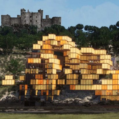 Six modular furniture and architecture projects by design students