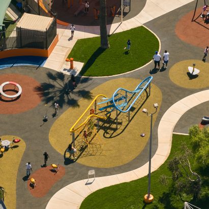 NBBJ and Flea of the Red Hot Chili Peppers create LA playground