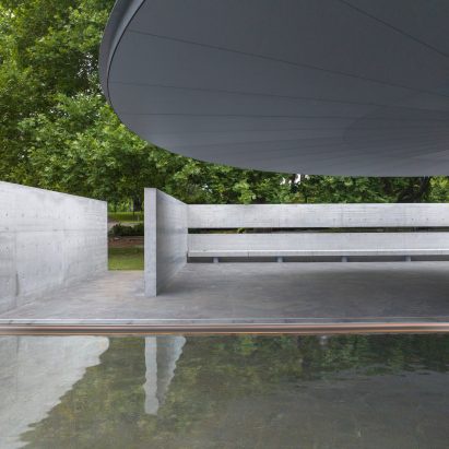 Tadao Ando unveils MPavilion based on "pure geometry"