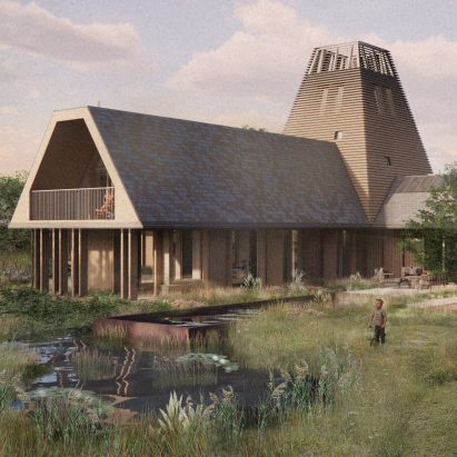 Studio Bark designs water-powered Breach House that enables off-grid living