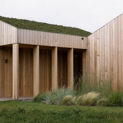 Norm Architects creates cedar-clad summerhouse that nods to traditional ...
