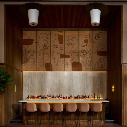 GamFratesi decorates Copenhagen jazz club with drawings informed by ...