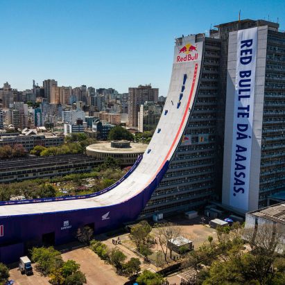 This week Red Bull and Prada unveiled the world's largest skate ramp in ...