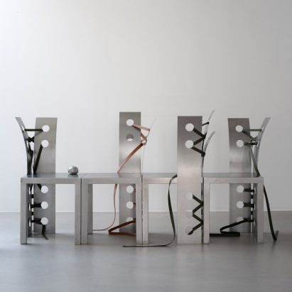 Nara Lee draws on Seoul's "wild nature" for stainless-steel Pul collection