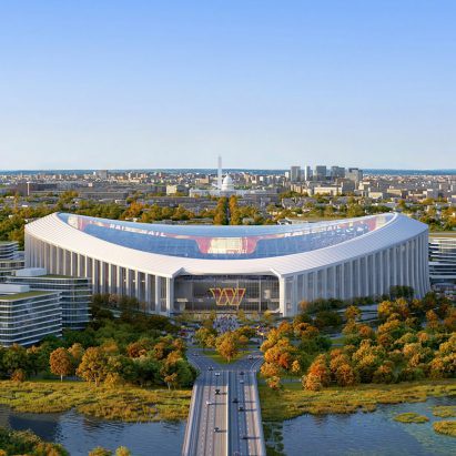 This week we revealed the design of the Washington Commanders Stadium