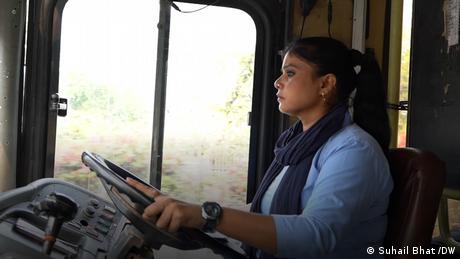 New Delhi's drive for more women bus drivers
